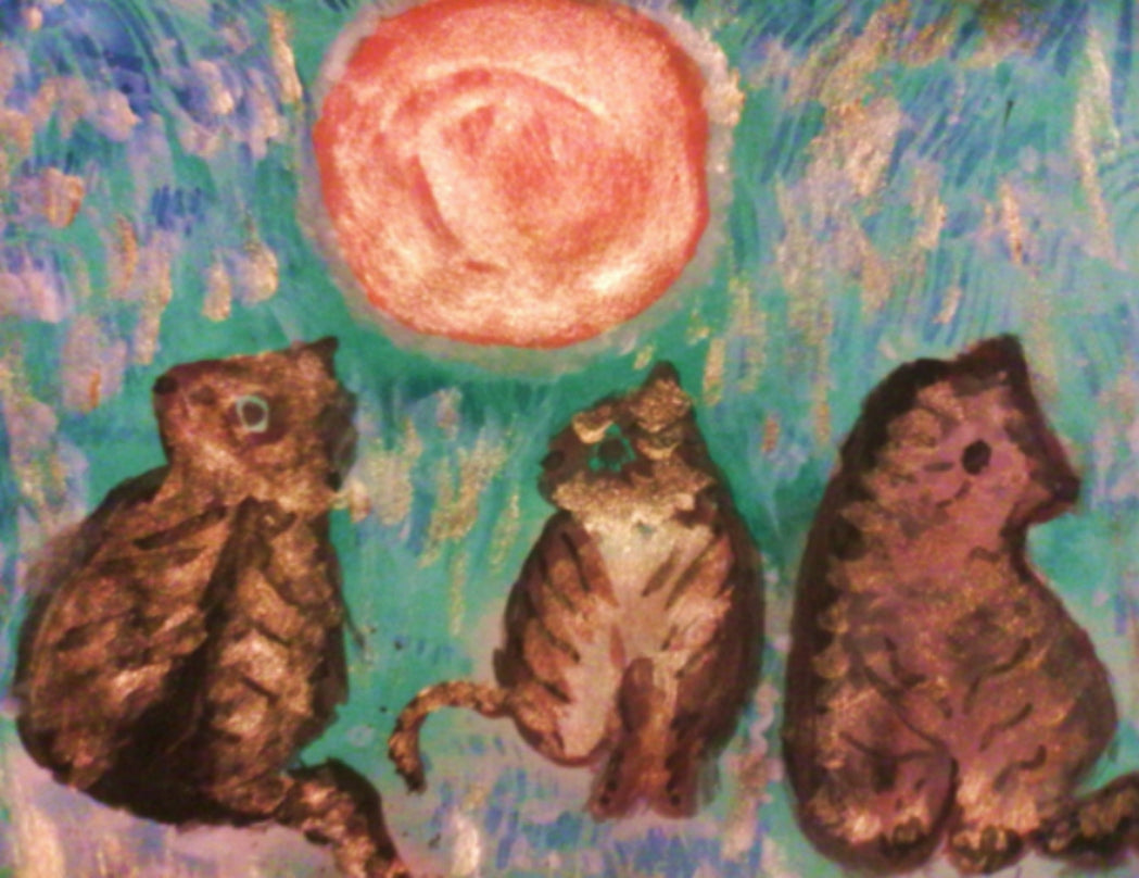 Sun Cats art print – The Everything Creative Store